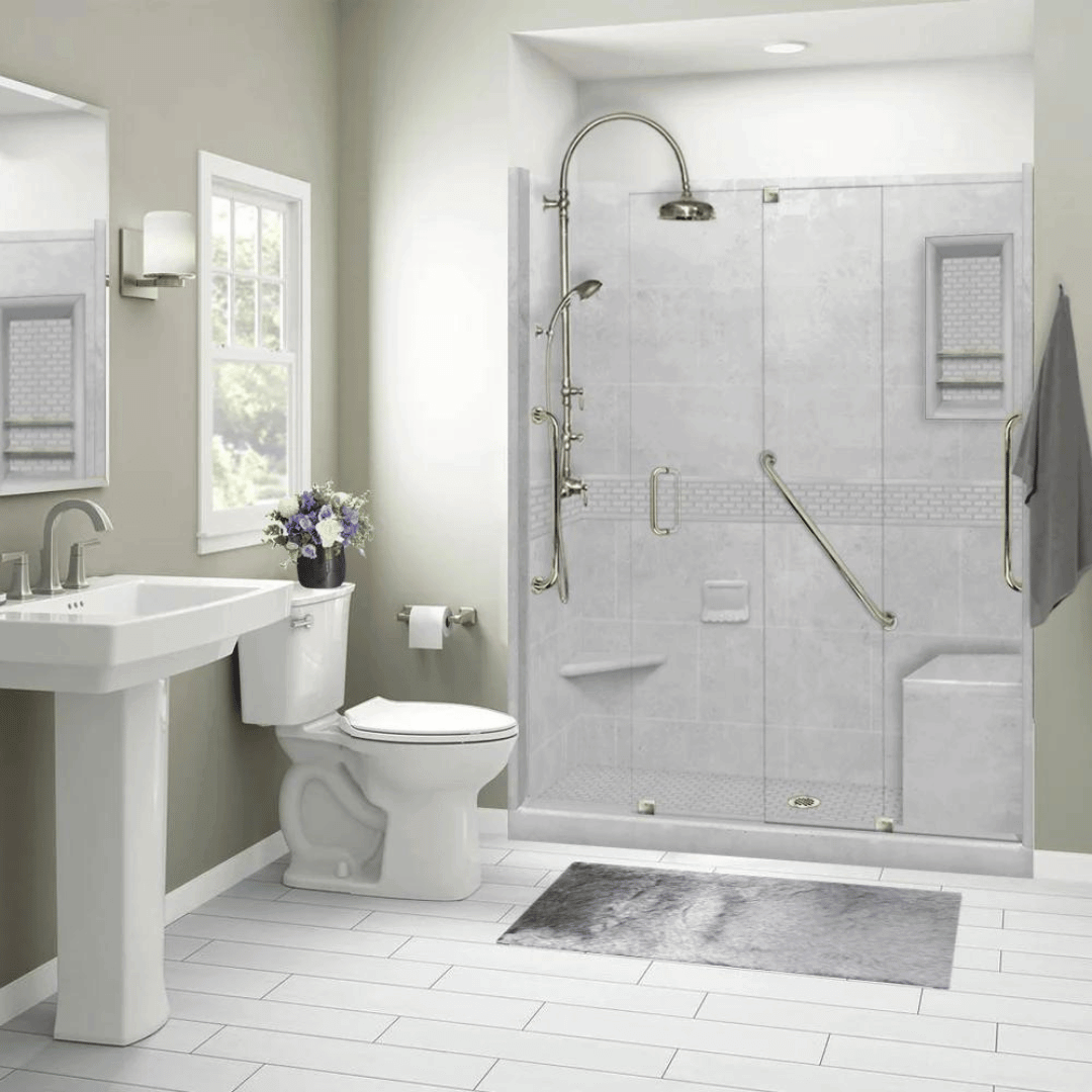 Walk-In Shower Stalls & Kits | Apex Windows & Bath