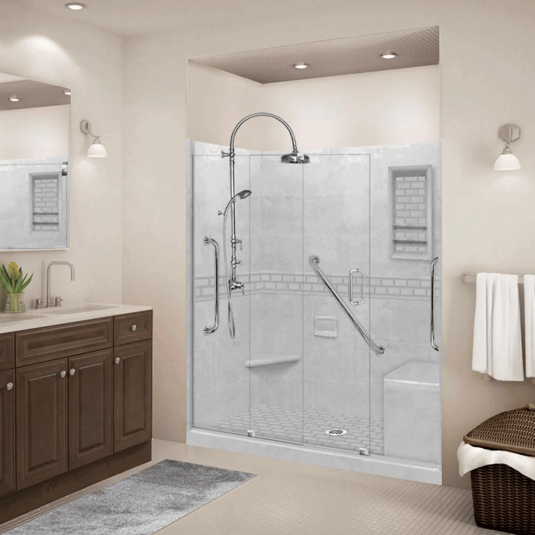 Walk-In Shower Stalls & Kits | Apex Windows & Bath