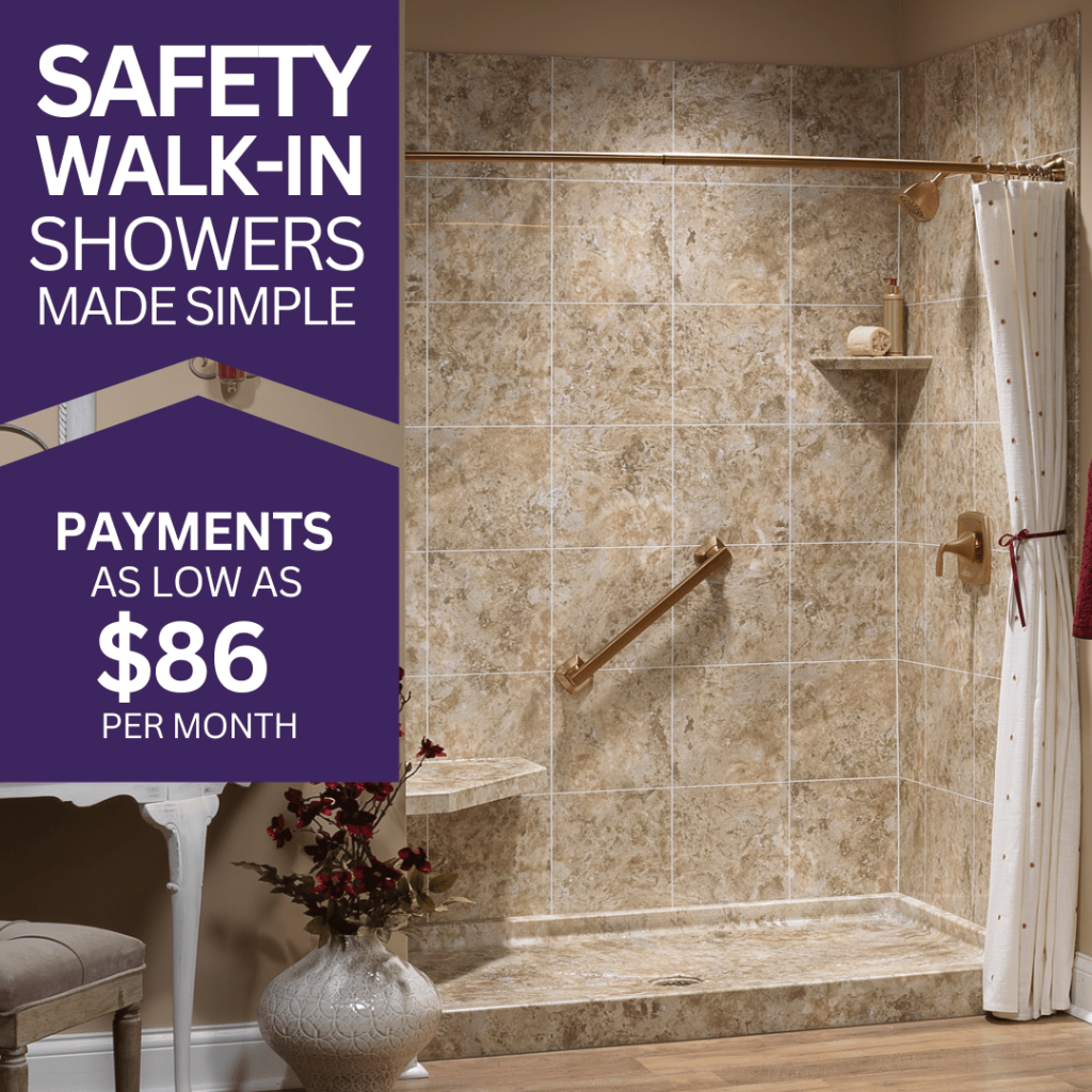 (Walk-In Shower Special Offers) Top Bathroom Remodel Experts